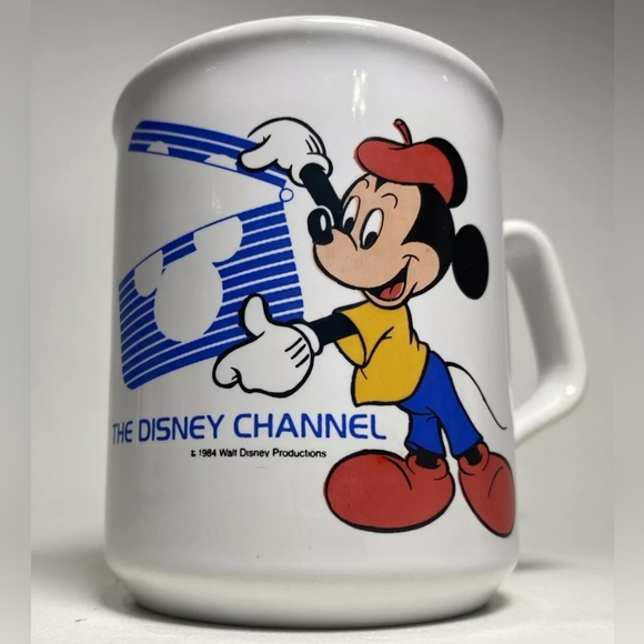 Disney | Kitchen | Vintage The Disney Channel 984 Mickey Mouse Mugcup ...